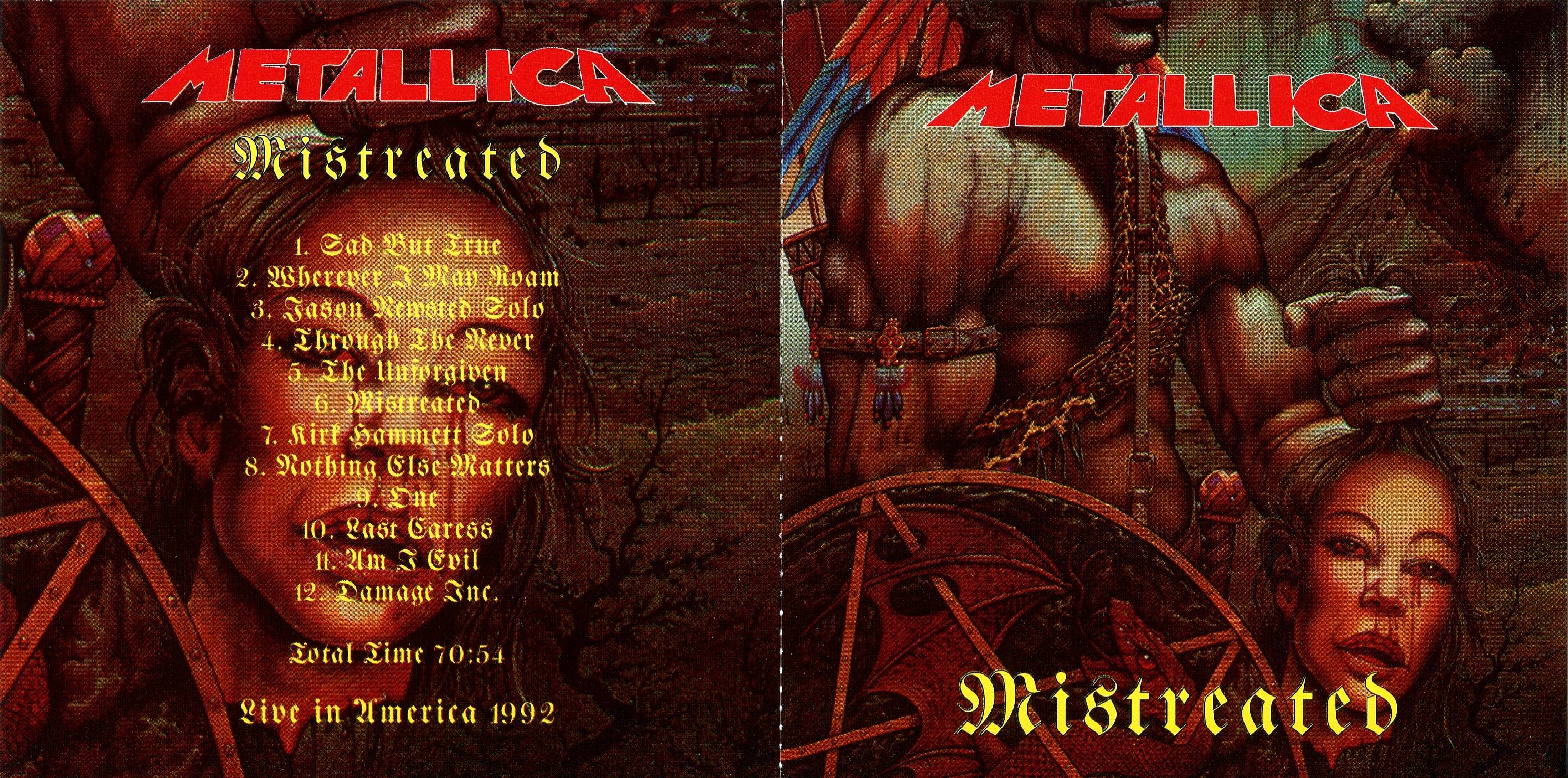 Metallica Mistreated : Front | CD Covers | Cover Century | Over 1.000. ...